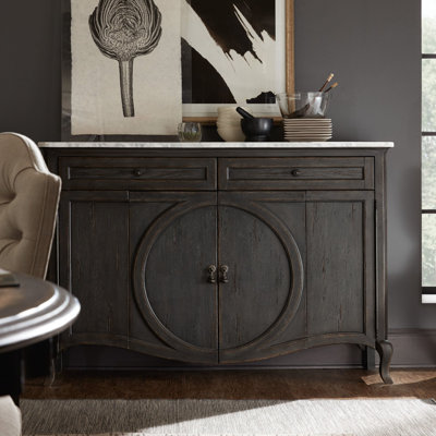 Hooker Furniture Arabella 4 Door 2 Drawer Credenza Reviews Wayfair